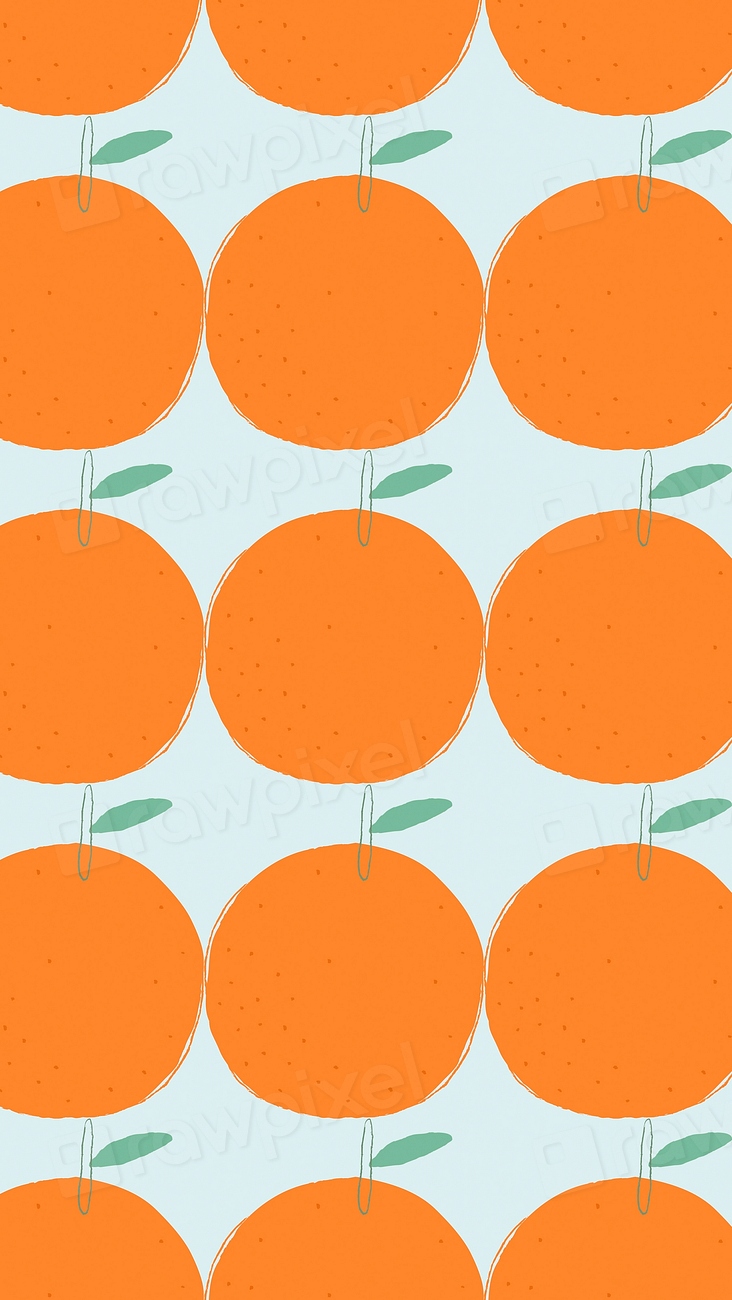 Fruit orange pattern pastel background | Premium Photo - rawpixel