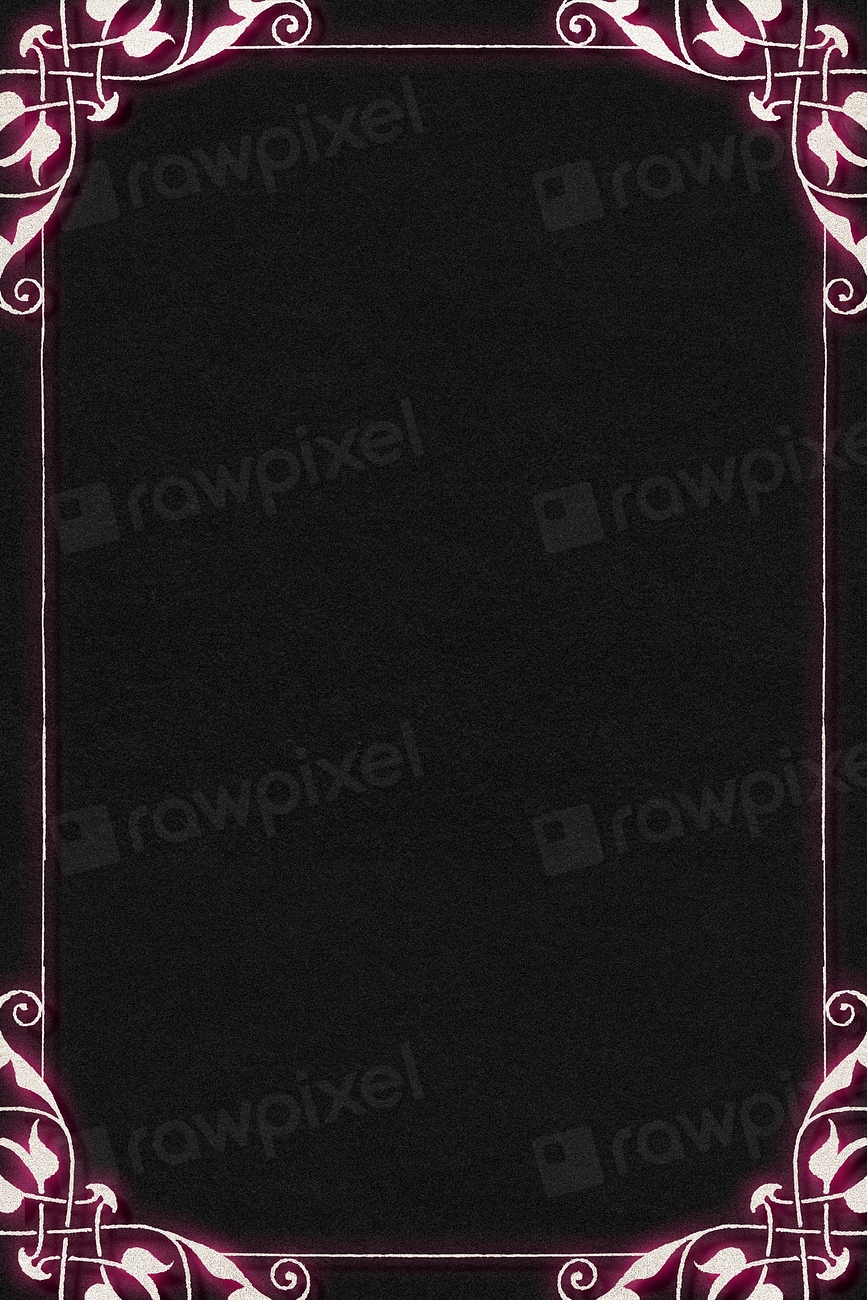 Pink filigree vintage frame border | Premium Photo - rawpixel