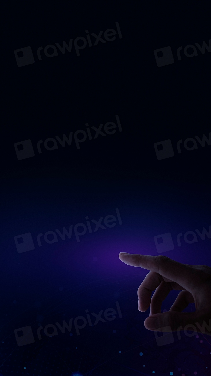 Finger touching an interactive dark | Premium Photo - rawpixel