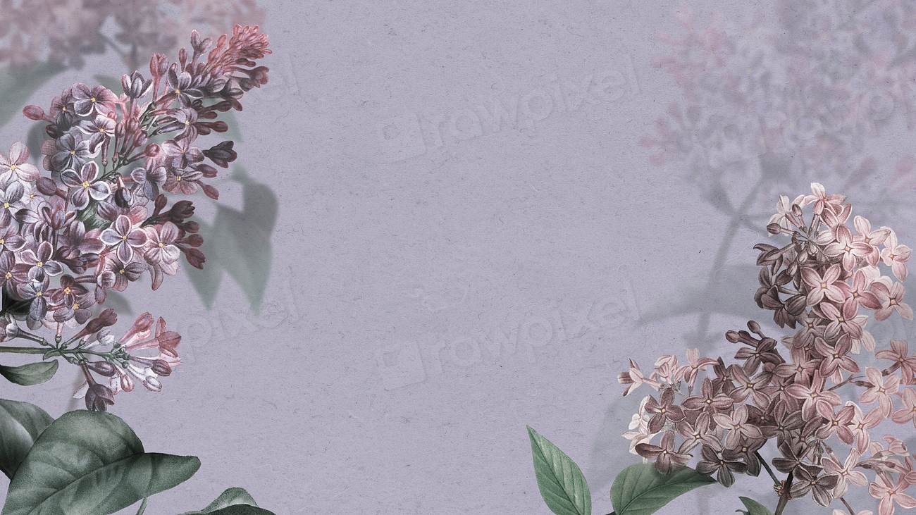 Lilac flower on purple presentation | Free Photo - rawpixel