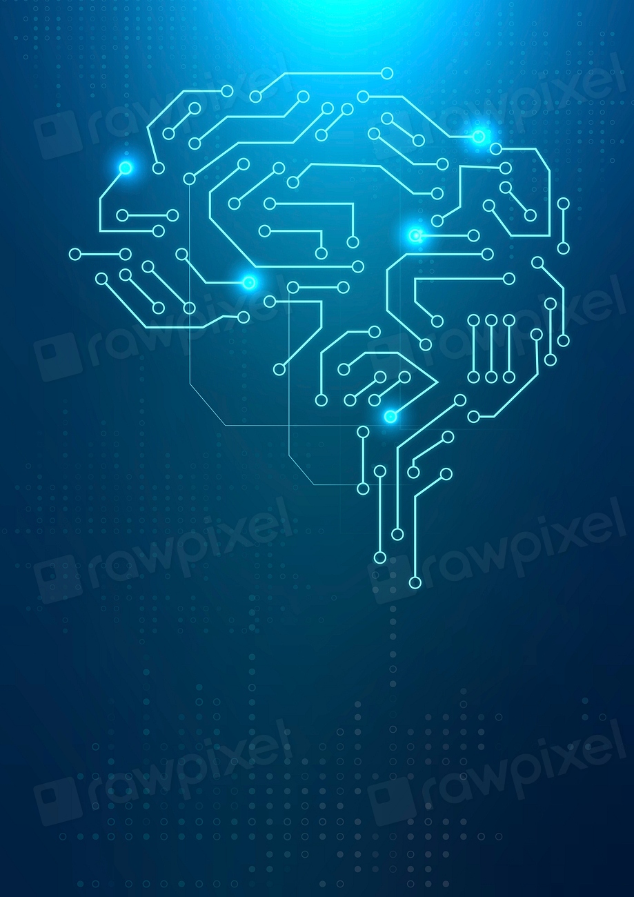 AI technology brain background digital | Premium Photo - rawpixel