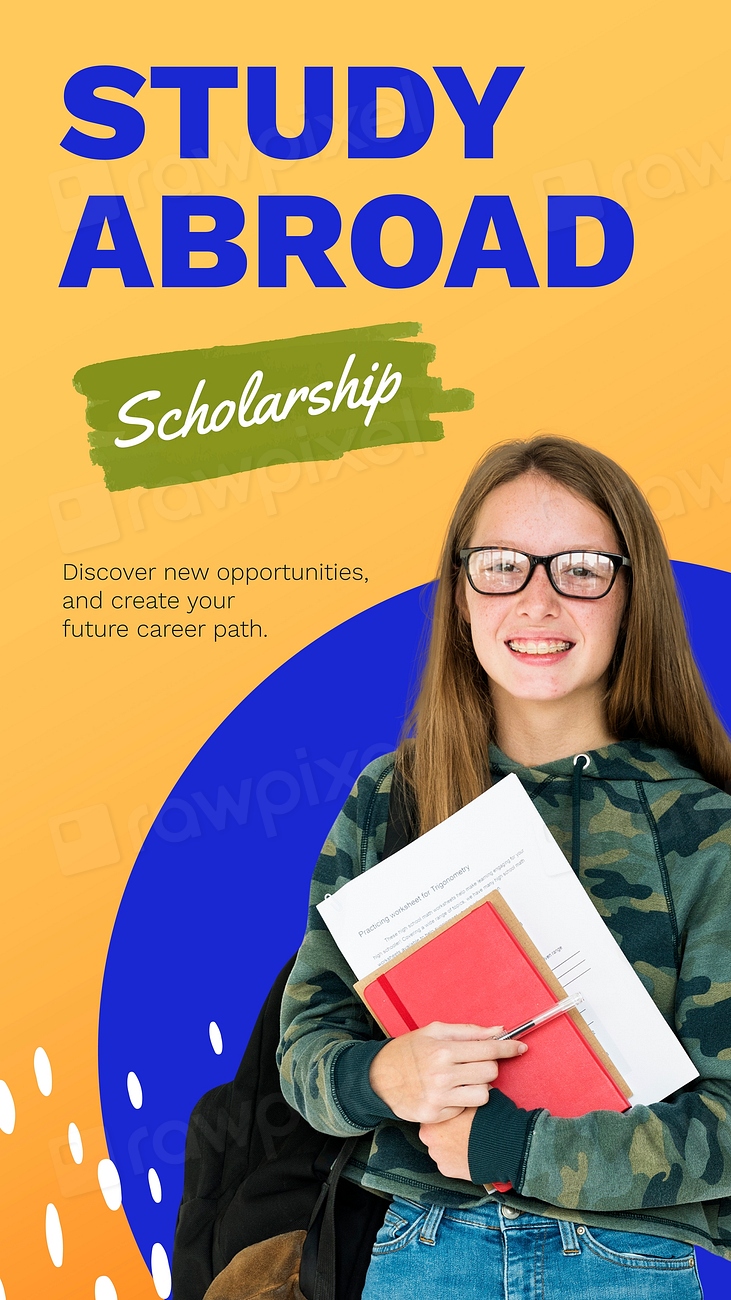 Study abroad Instagram story template, | Premium Vector Template - rawpixel