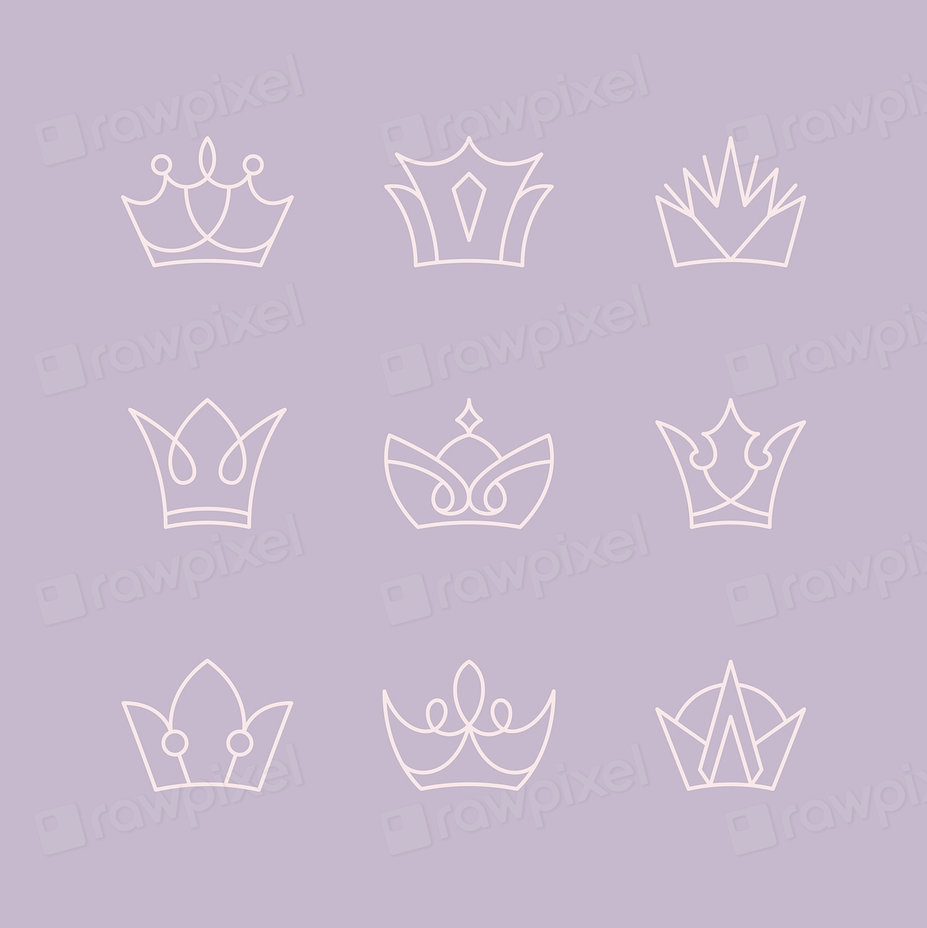 Hand drawn royal crown doodle | Premium Vector - rawpixel