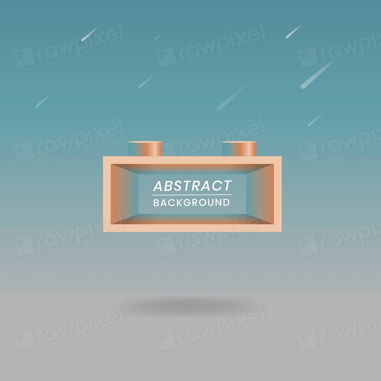 Abstract geometric rectangle shape vector | Premium Vector - rawpixel