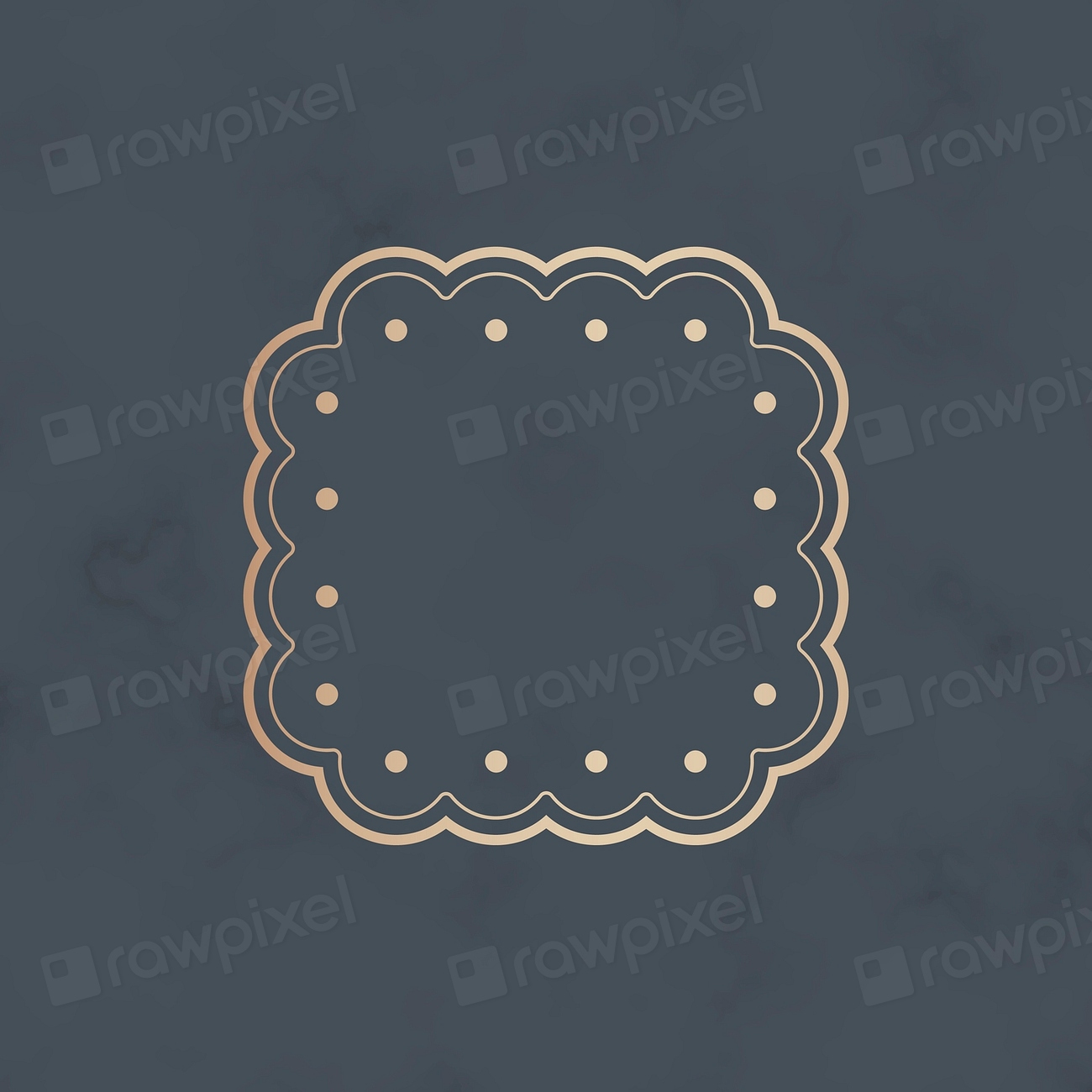 Golden vintage label design vector | Premium Vector - rawpixel