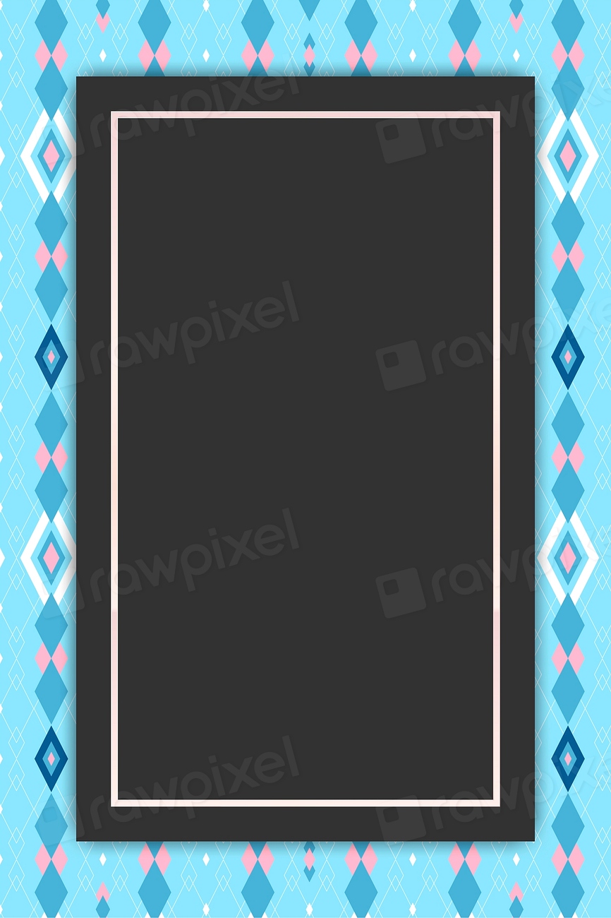 Bright blue geometric seamless patterned | Premium Vector - rawpixel