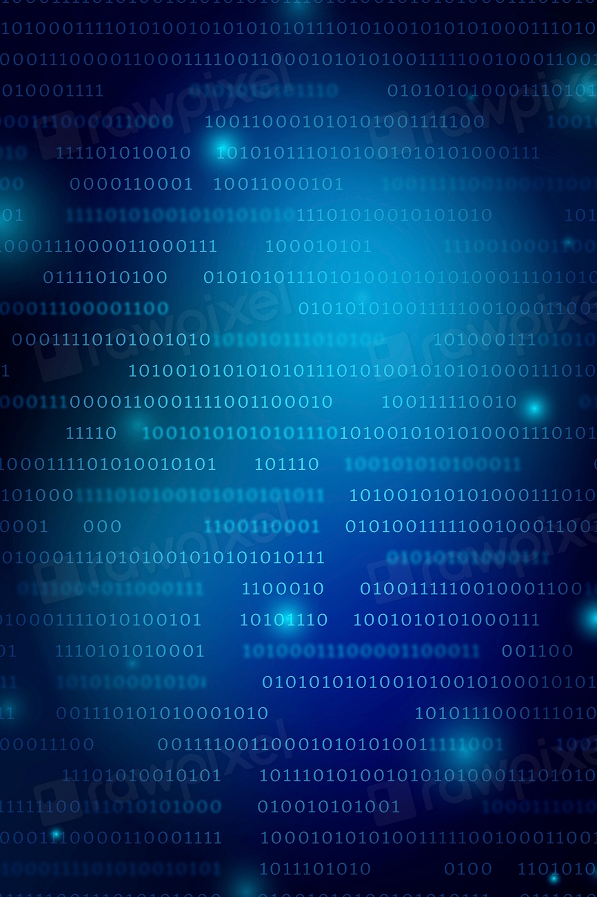 Stream binary code design vector | Premium Vector - rawpixel