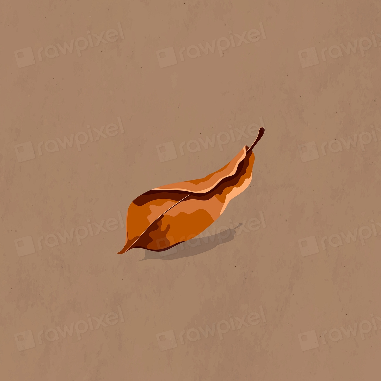 Autumn leaf design element vector | Premium Vector - rawpixel