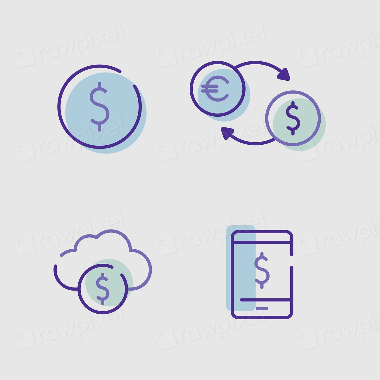 Online payment design elements vector | Premium Vector - rawpixel