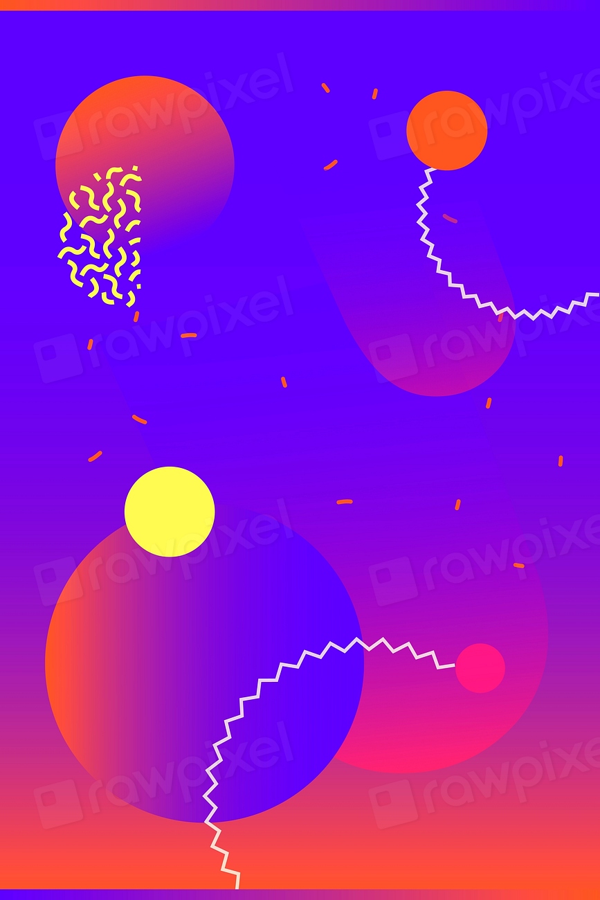 Blue gradient poster design vector | Premium Vector - rawpixel