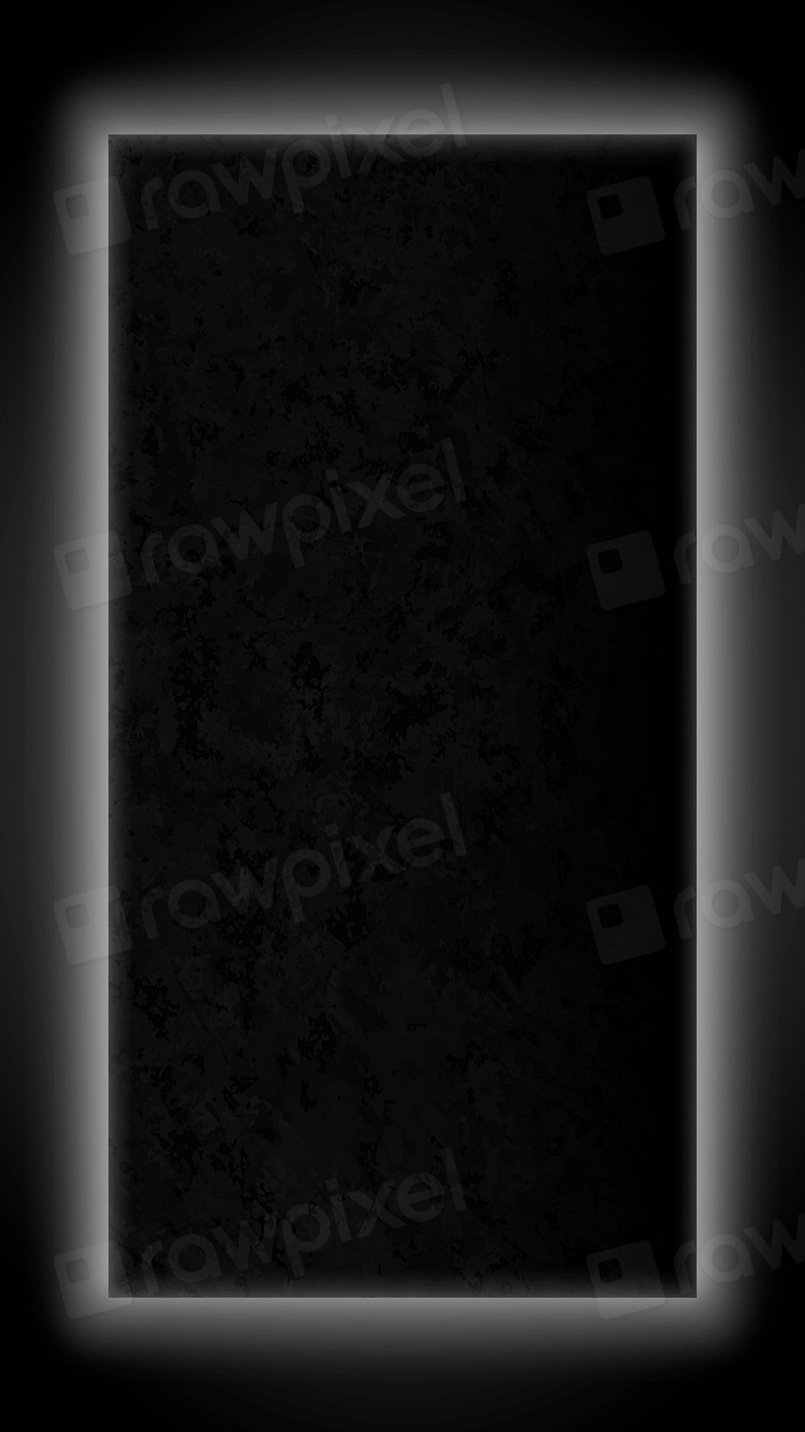 Rectangle white neon frame mobile | Premium Vector - rawpixel