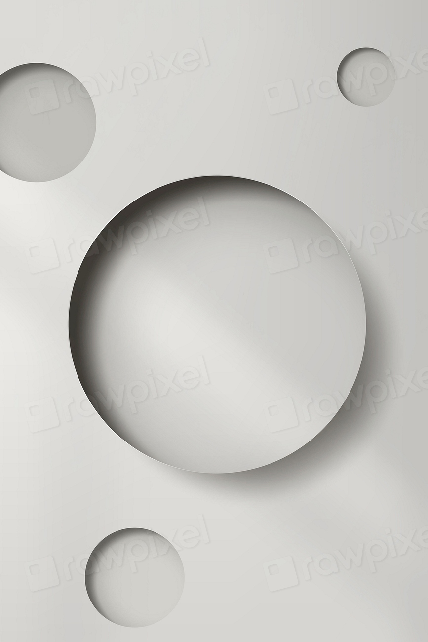 Gray paper notched out round | Premium Vector - rawpixel