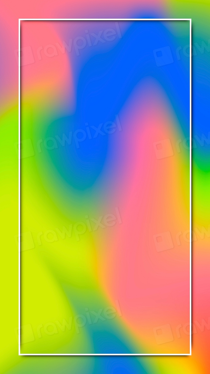 white frame on holographic pattern | Premium Vector - rawpixel