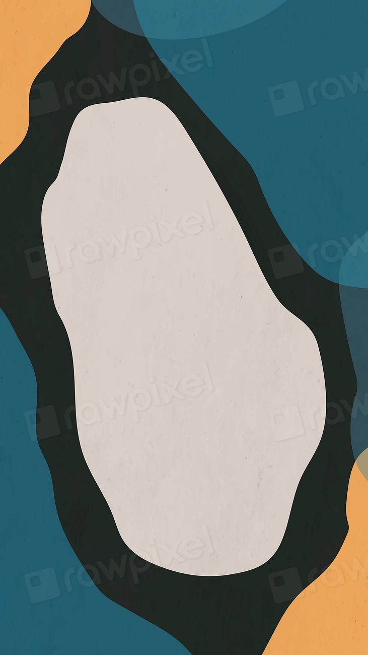 Colorful abstract oval frame template | Premium Vector - rawpixel