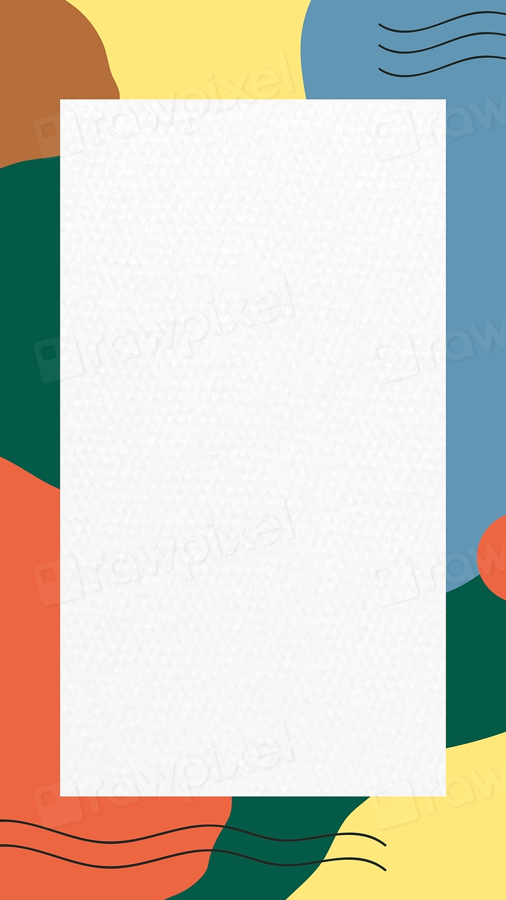 Abstract colorful frame template vector | Premium Vector - rawpixel