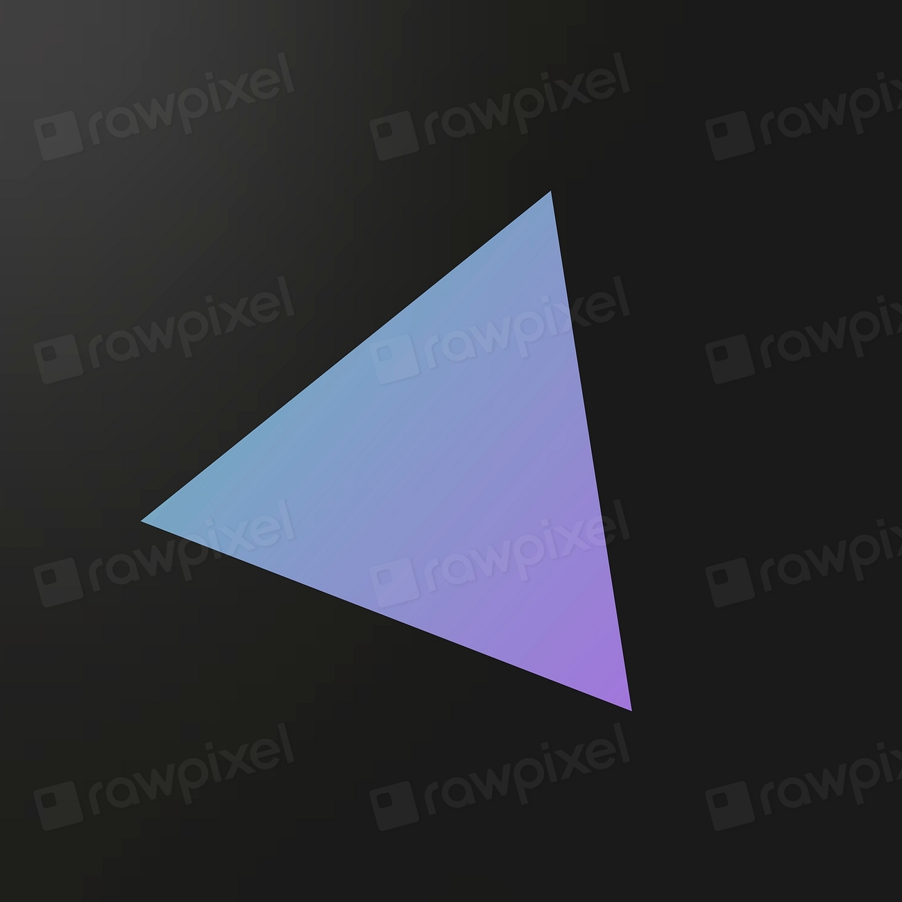 Colorful triangle gradient element | Premium PSD - rawpixel