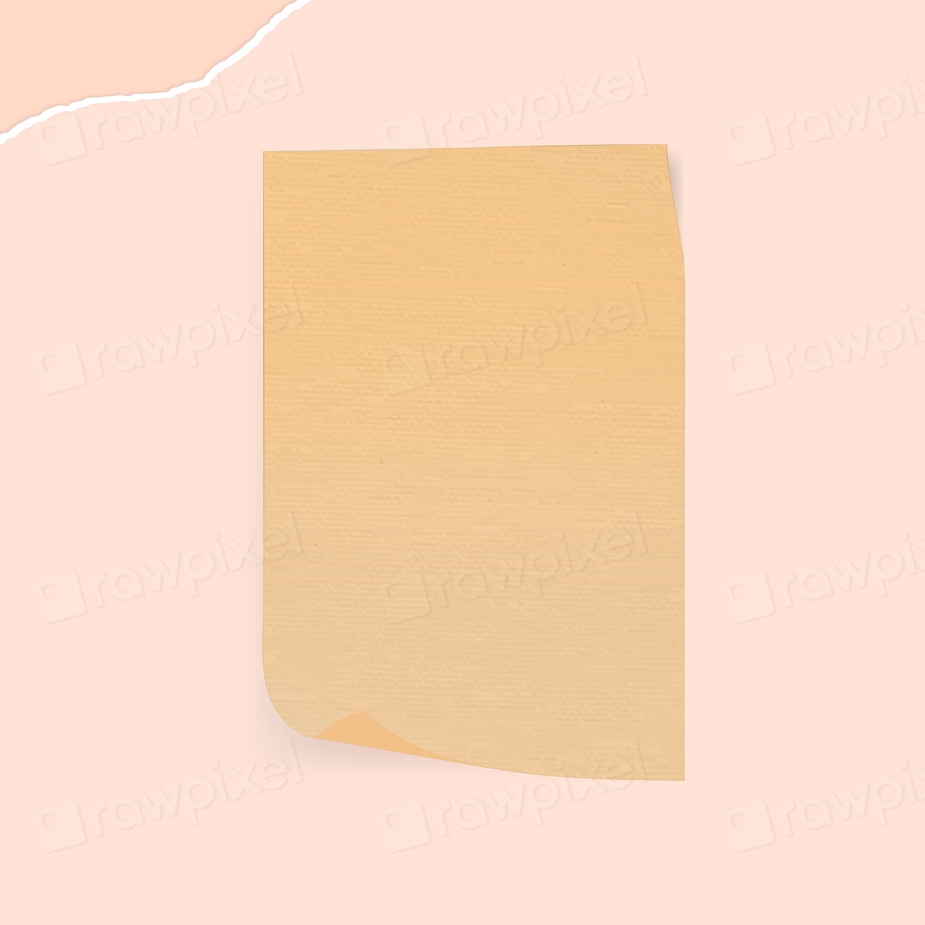 Beige paper note social ads | Free PSD - rawpixel