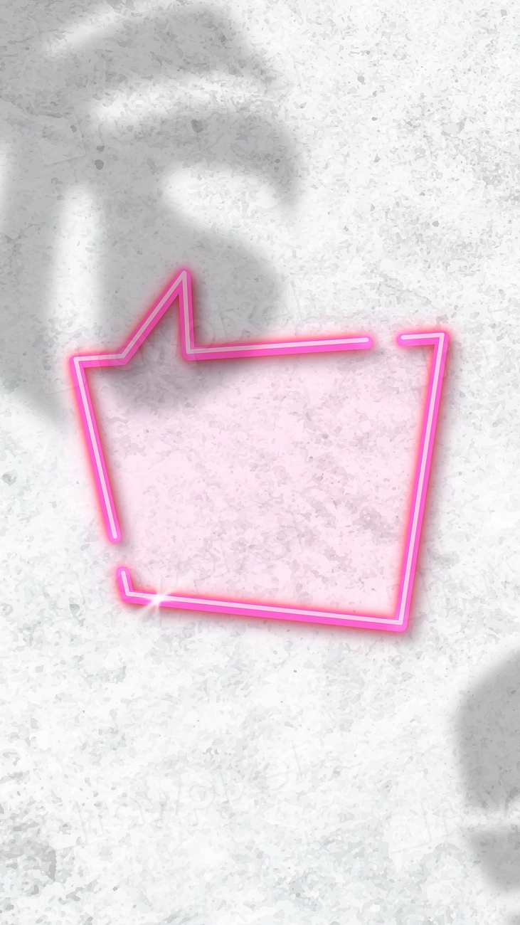 Pink speech balloon wallpaper vector | Premium Vector - rawpixel