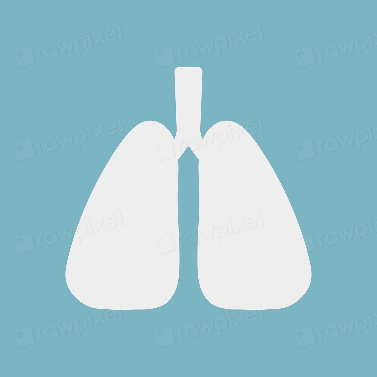 Human organ lung medical icon | Free Vector - rawpixel