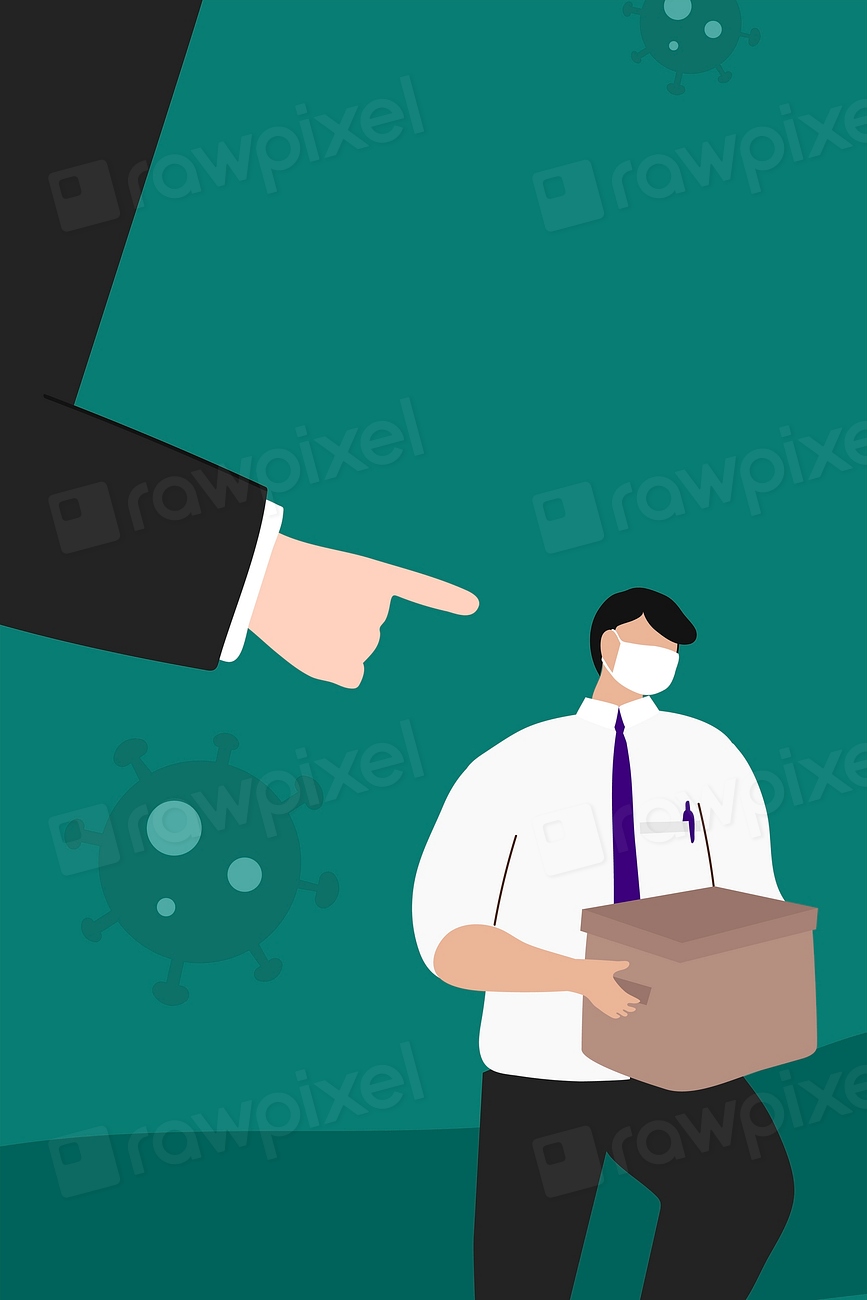 Man losing his job due | Free Vector Illustration - rawpixel