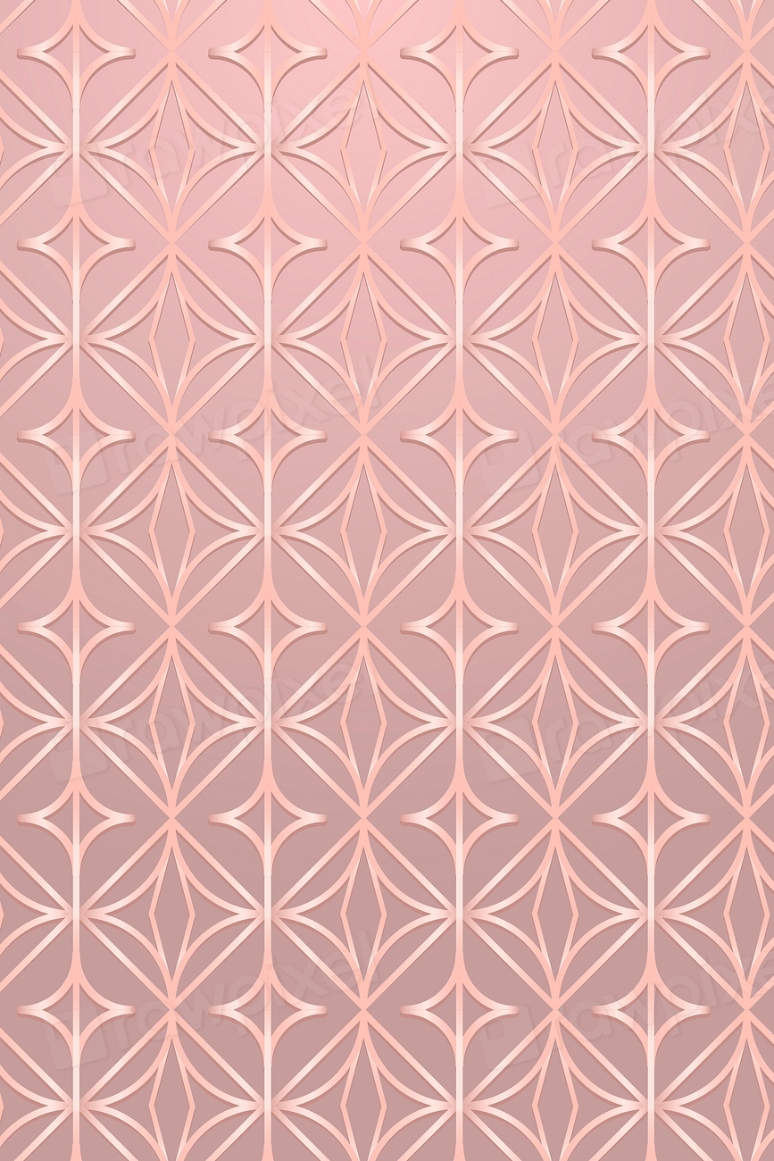 Pink round geometric patterned background | Free Photo - rawpixel