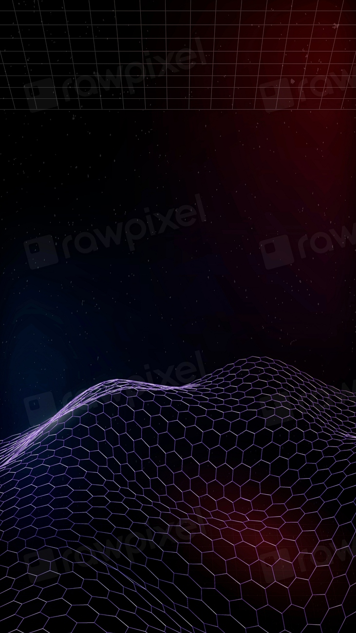 Purple 3D abstract wave pattern | Premium Vector - rawpixel
