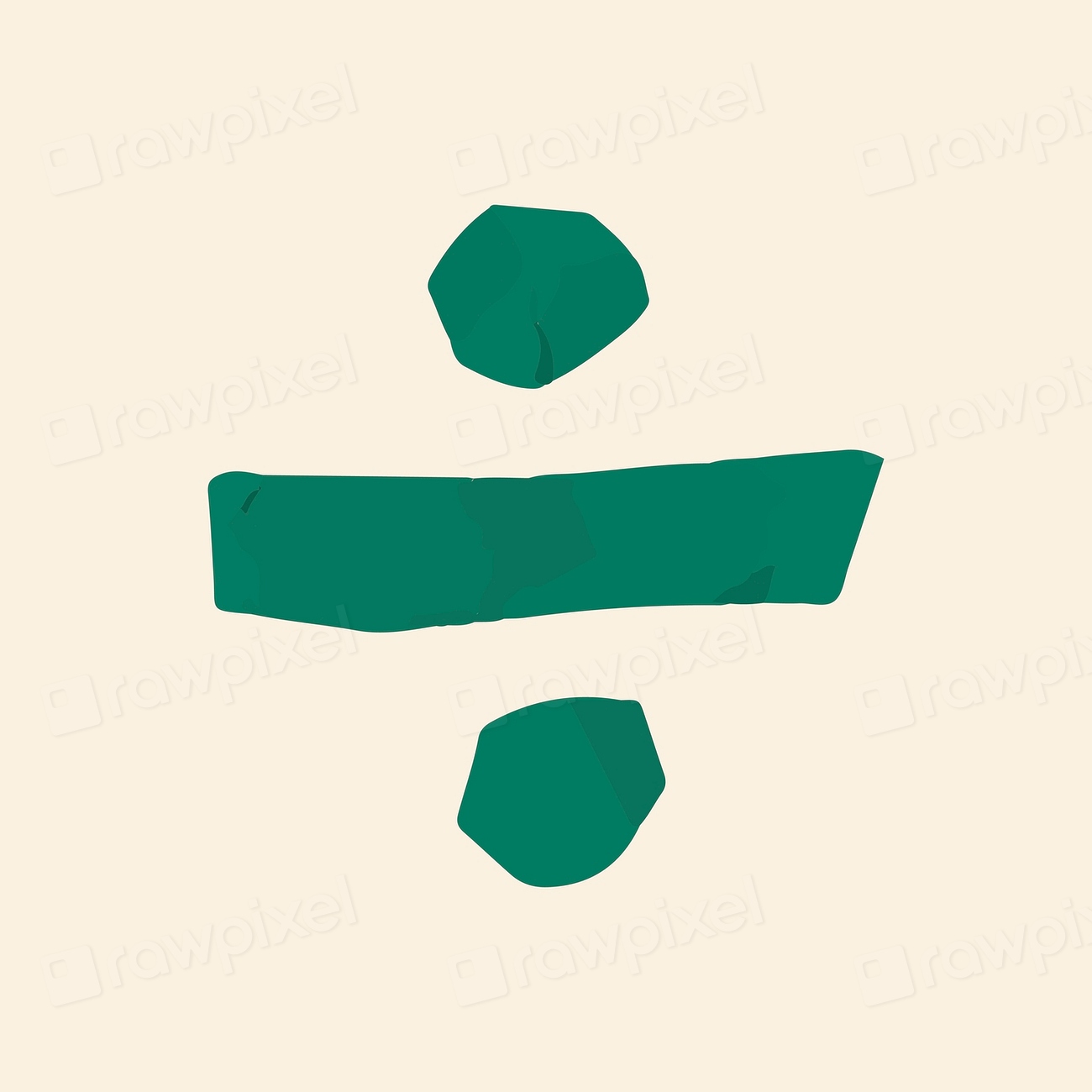 Division paper cut symbol vector | Premium Vector - rawpixel