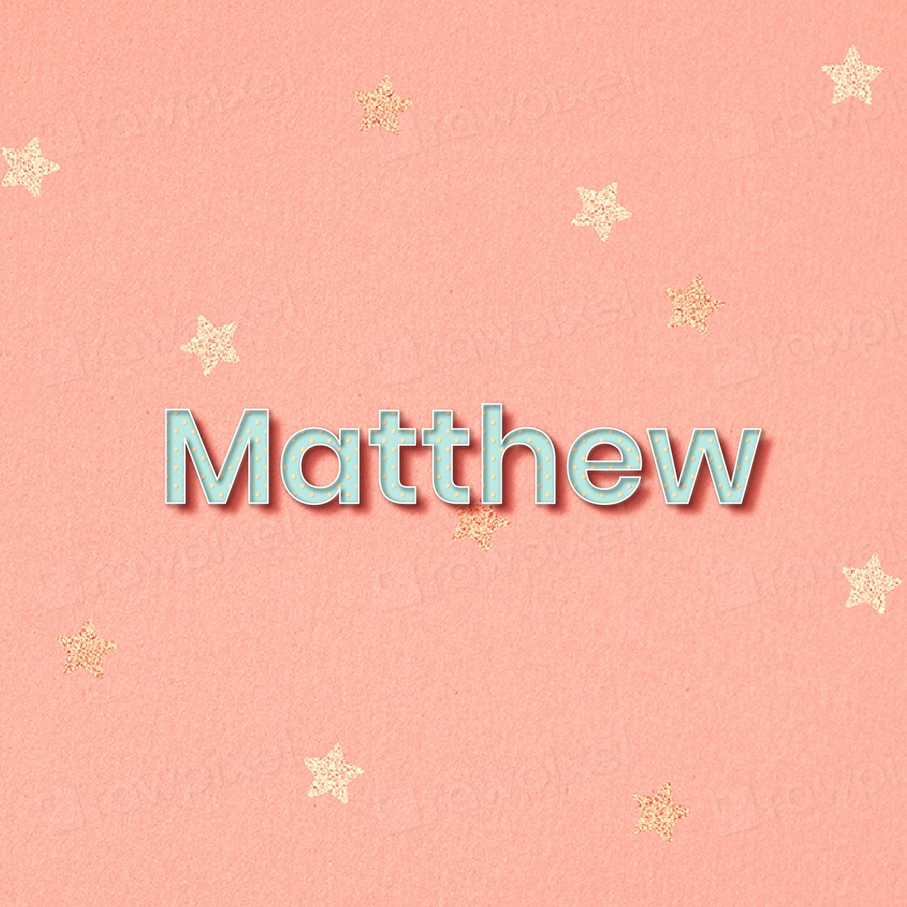 Matthew name word art typography | Premium Vector - rawpixel