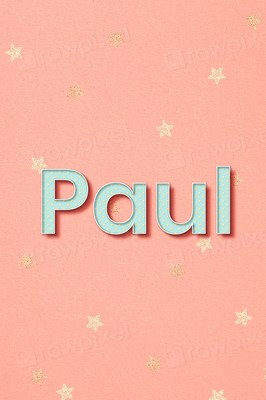 Paul script pastel font vector | Premium Vector - rawpixel