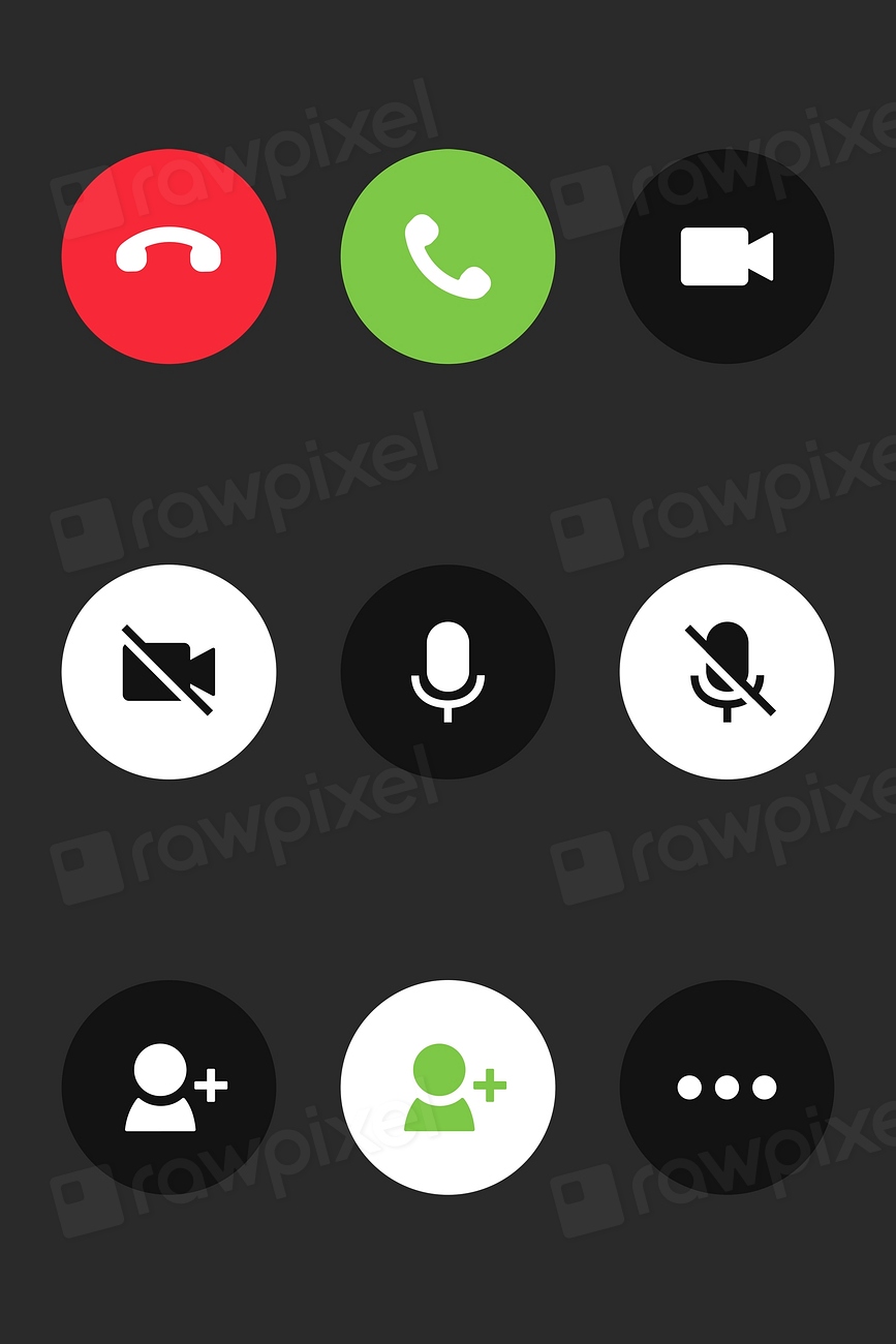 Mobile phone call icon psd | Premium PSD - rawpixel