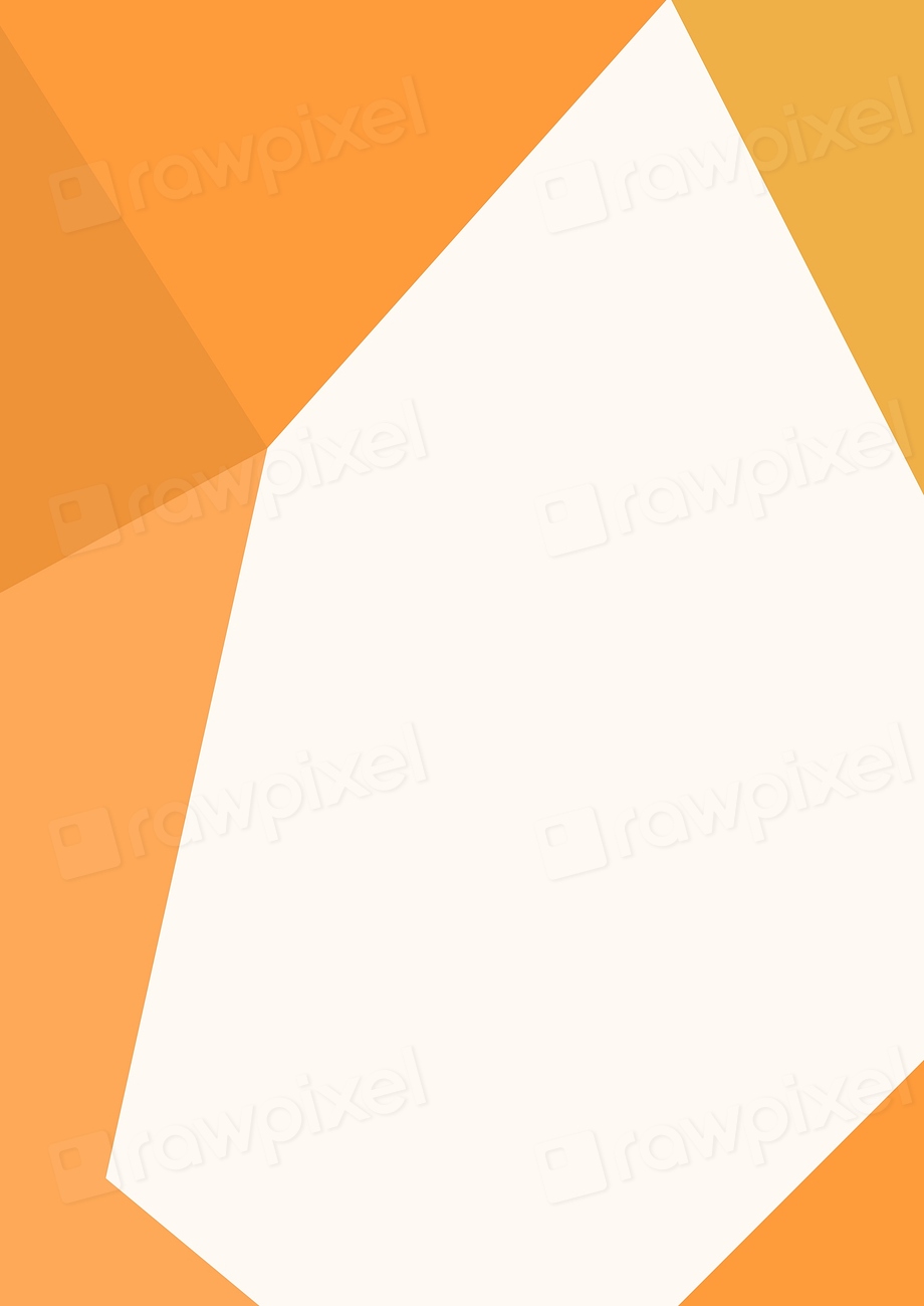 Orange geometric background psd corporate | Premium PSD - rawpixel