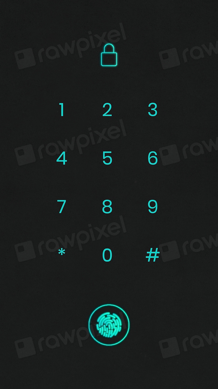Smartphone numeric passcode lock screen | Free Photo - rawpixel