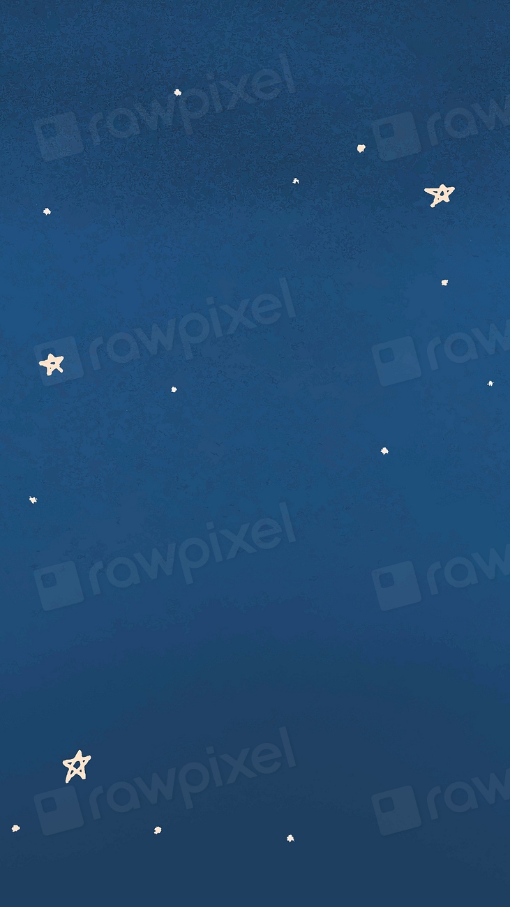 Starry night blue background vector | Premium Vector - rawpixel