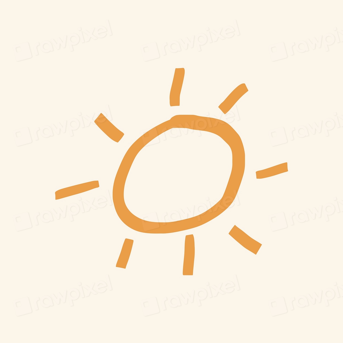 Summer sun doodle cute graphic | Premium Photo - rawpixel