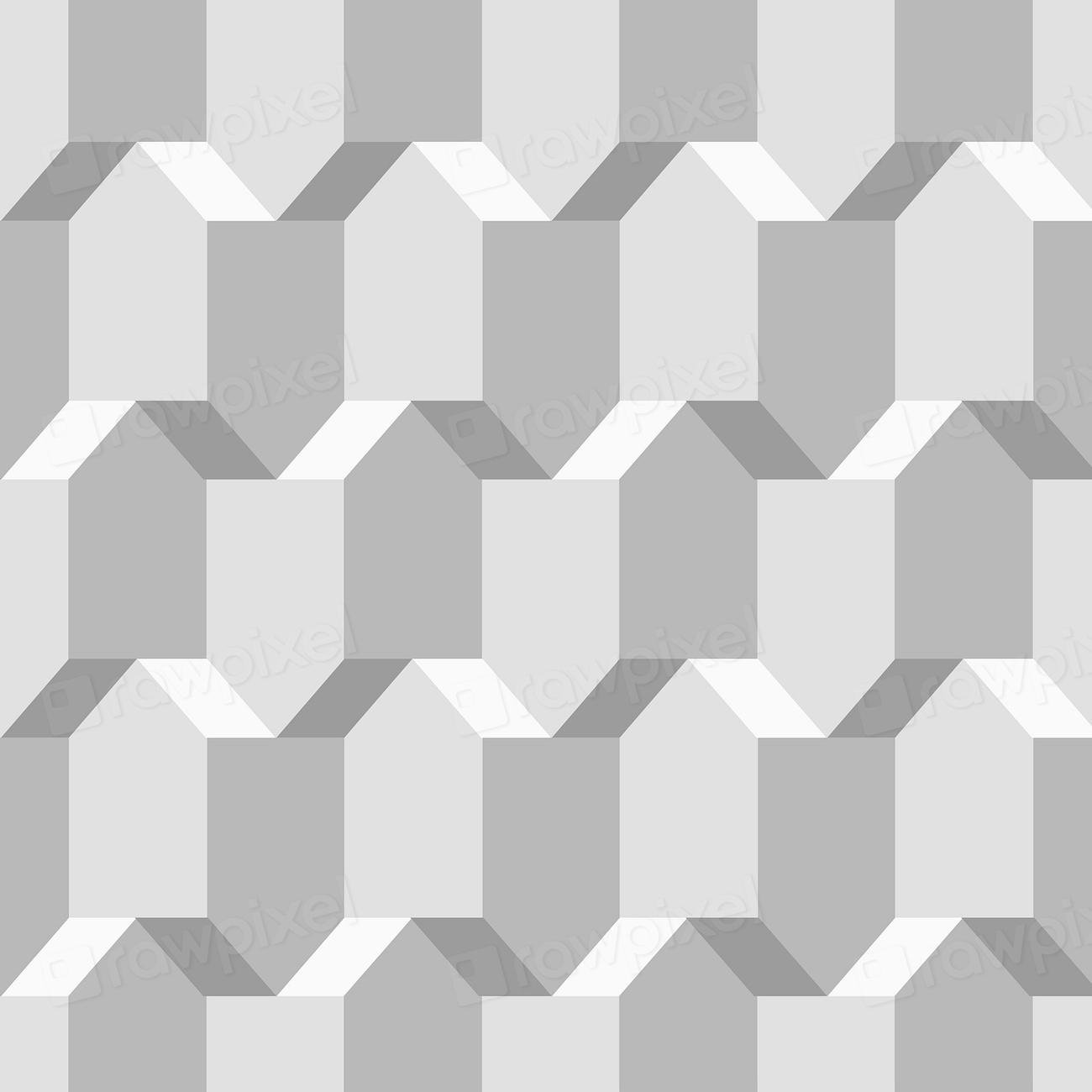 Pentagon 3D geometric pattern vector | Premium Vector - rawpixel