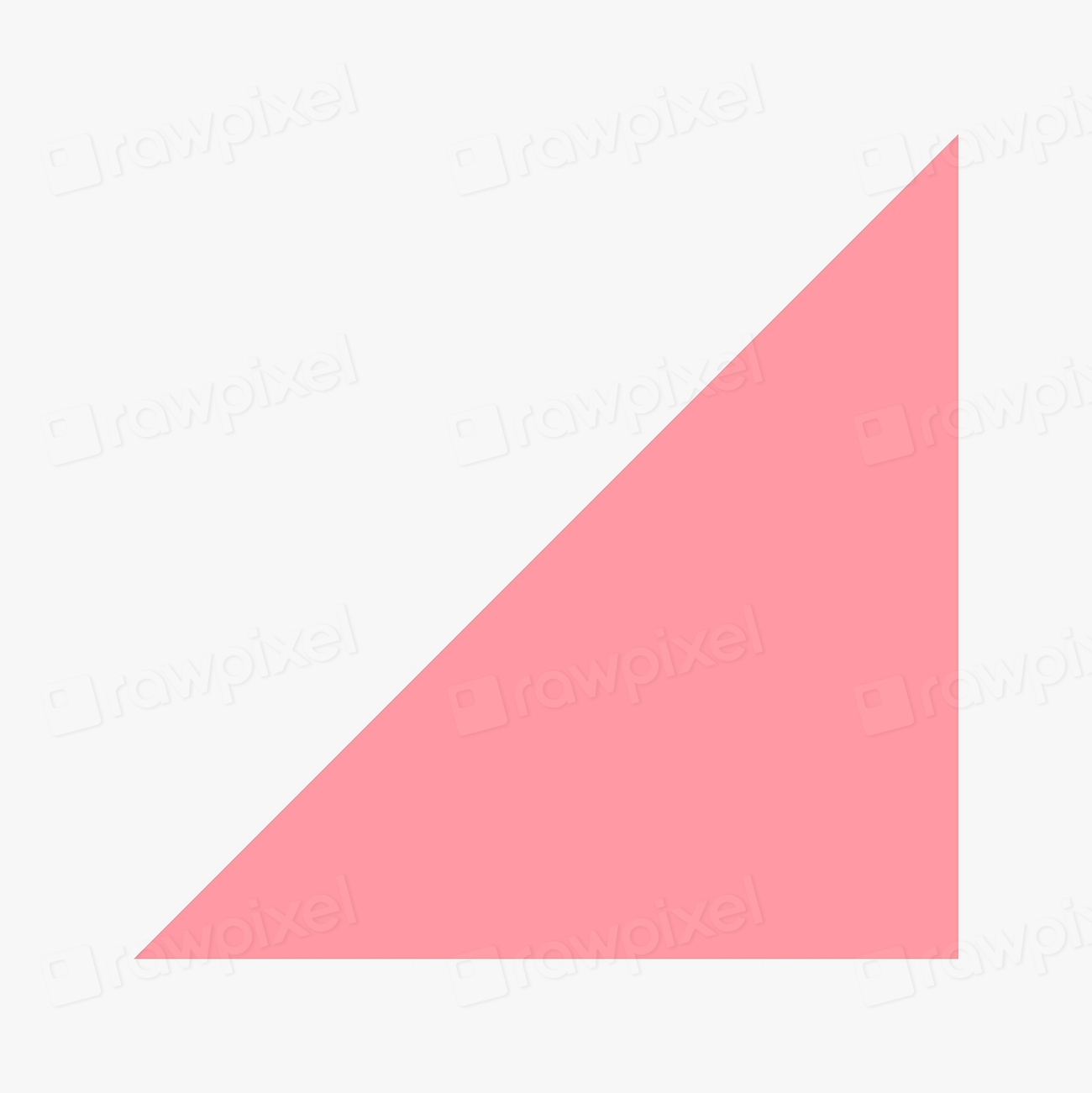 Triangle clipart geometric shape, pink | Free Photo - rawpixel