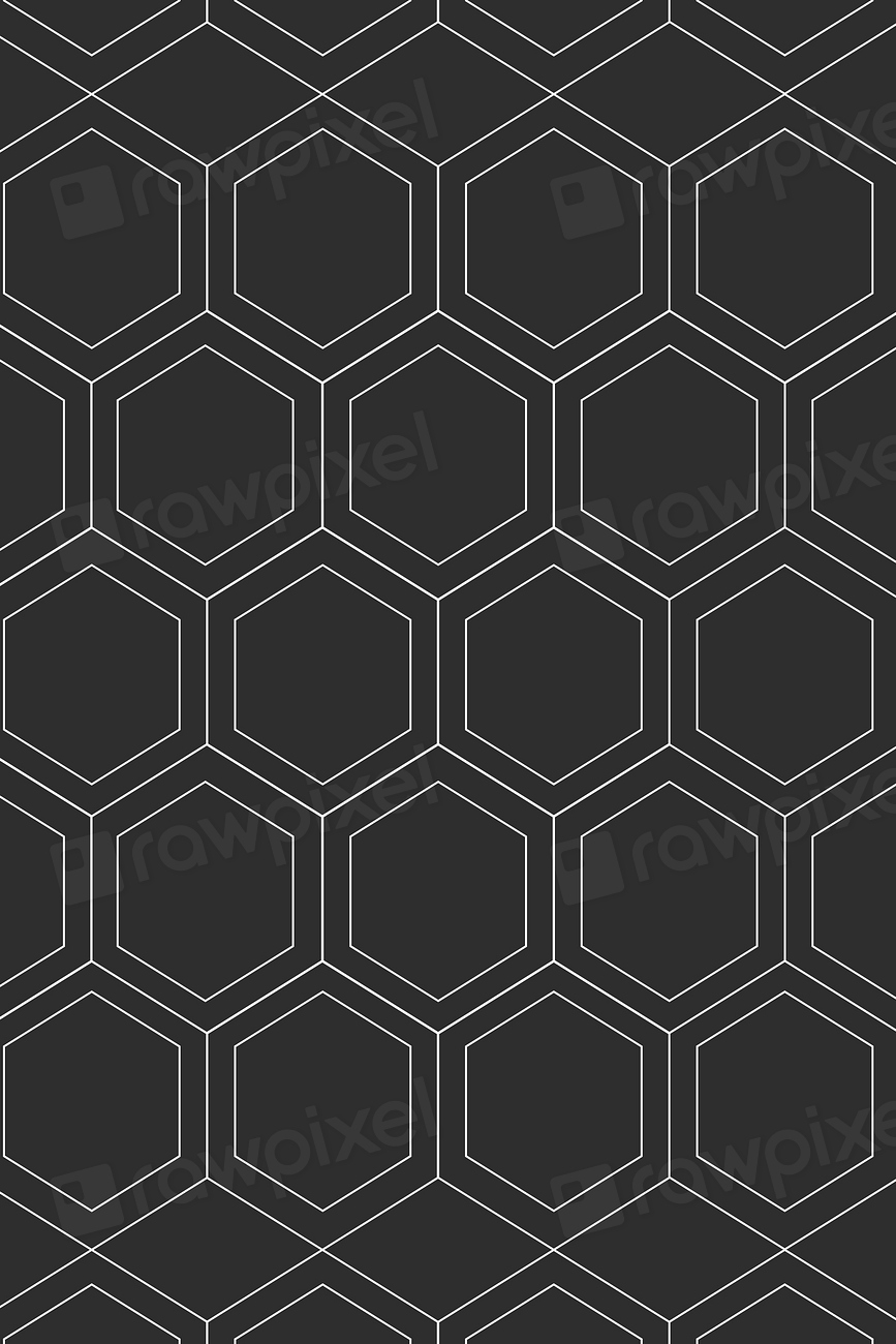 Black pattern background, abstract geometric | Premium Vector - rawpixel
