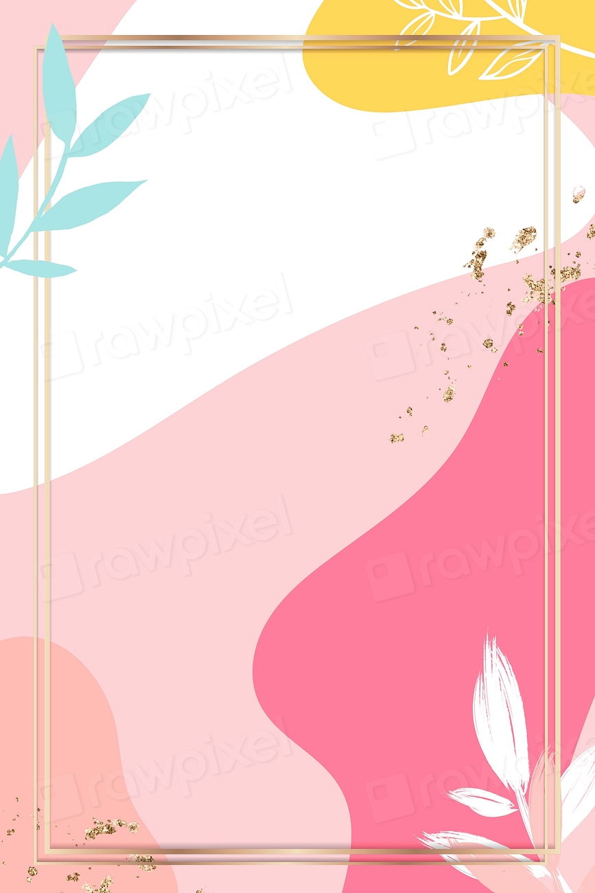 Gold abstract frame on bold | Free Photo - rawpixel