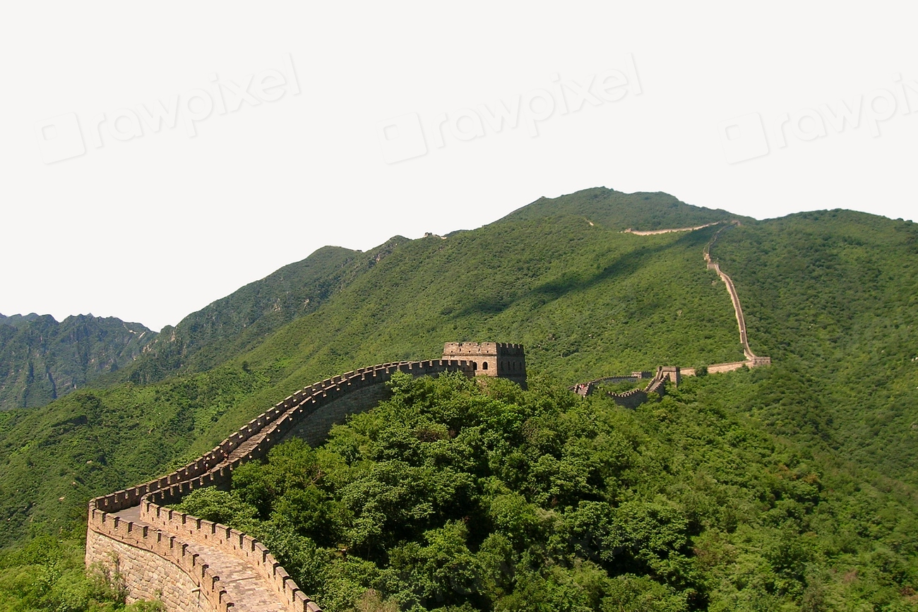 Great Wall China border, famous | Premium PSD - rawpixel