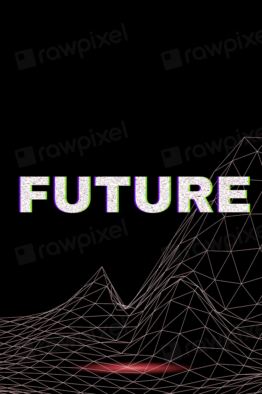 Synthwave neon future text typography | Free Photo - rawpixel