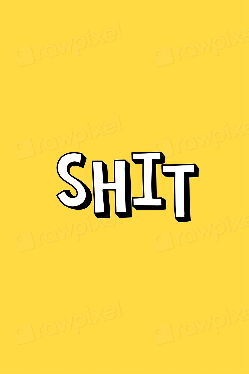 Shit vector word bold font | Premium Vector - rawpixel
