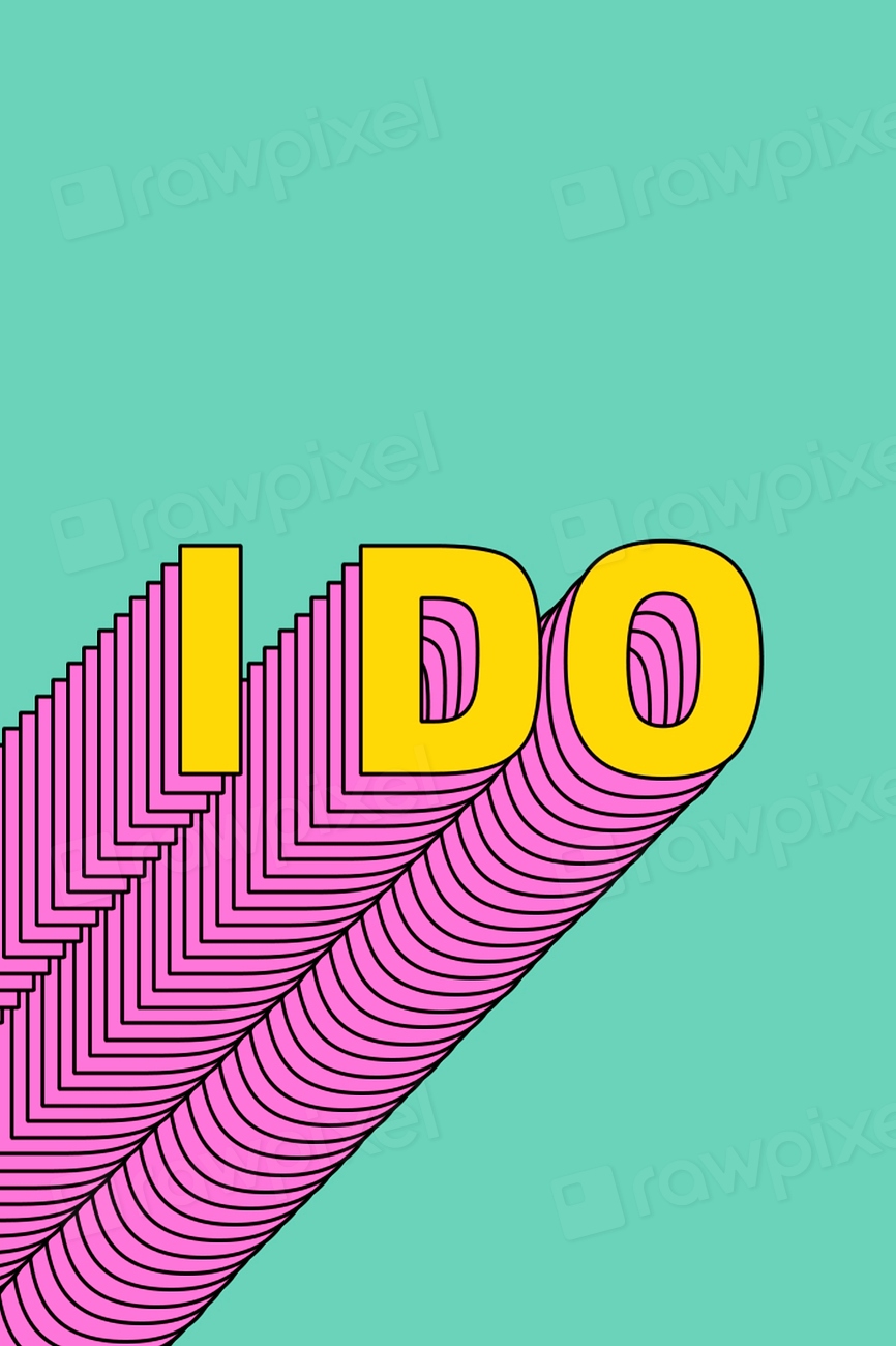 I do layered typography retro | Free Photo - rawpixel