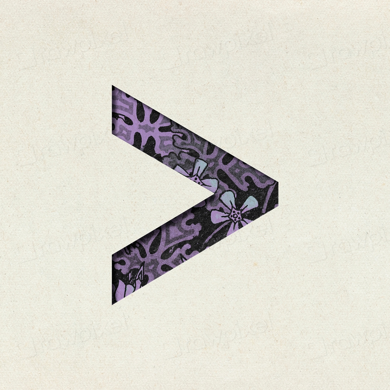 Greater than sign psd punctuation | Free PSD - rawpixel