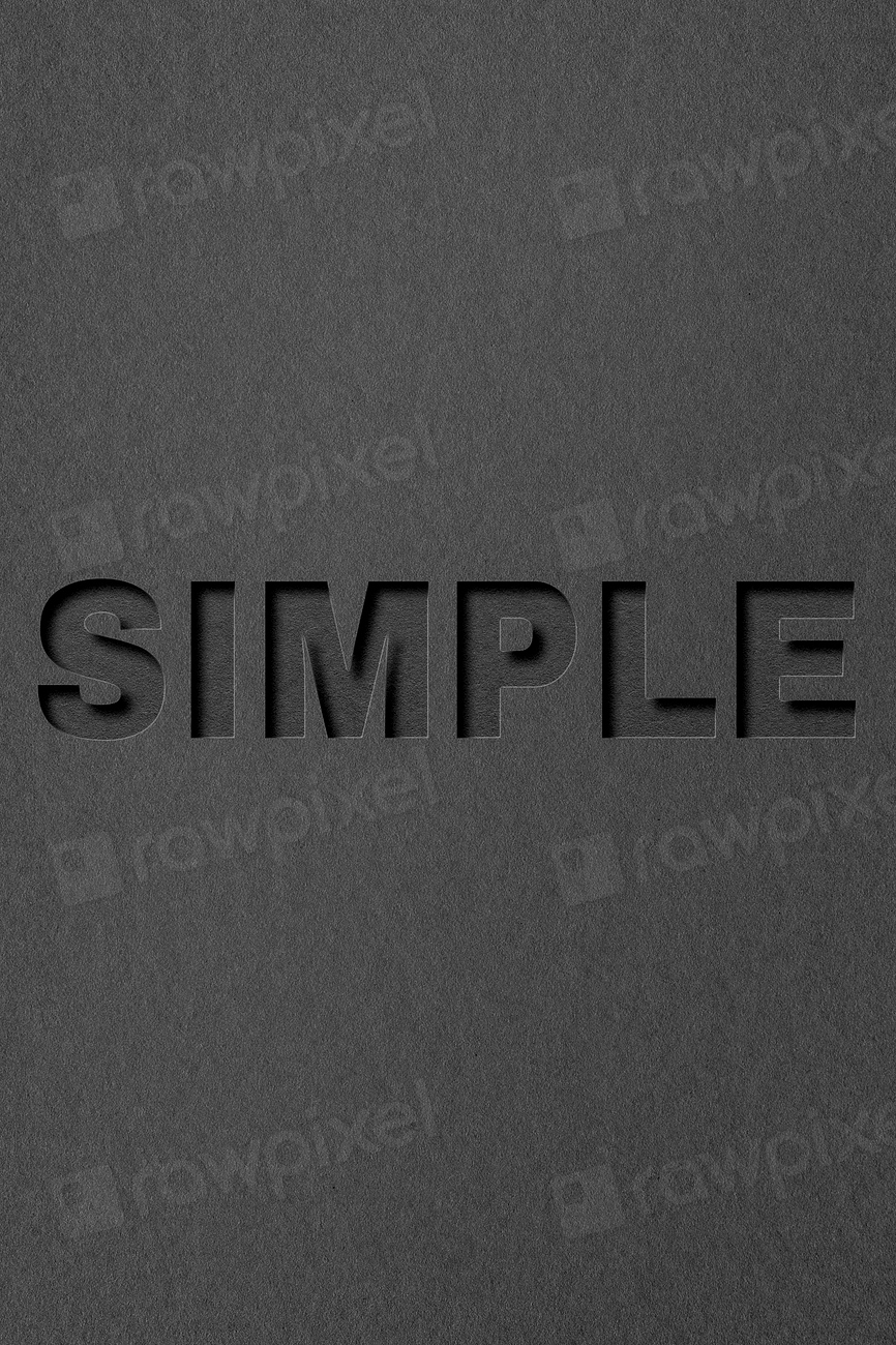 Simple 3d paper cut font | Free Photo - rawpixel