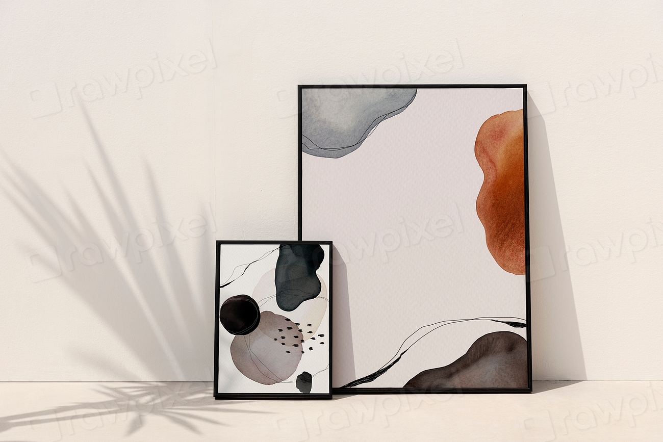 Abstract picture frame mockup psd | Premium PSD Mockup - rawpixel