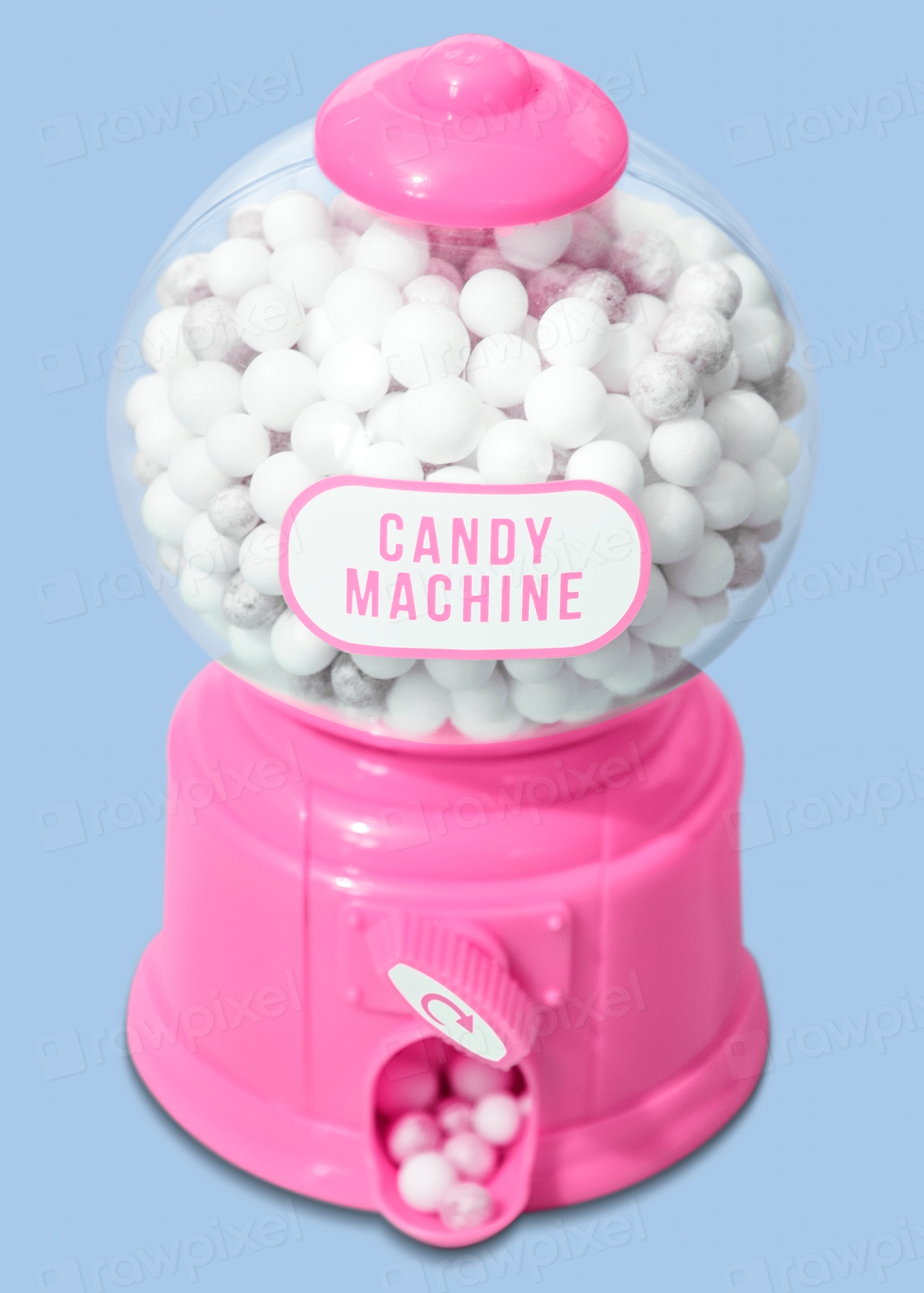 Cute pink candy machine, food | Free Photo - rawpixel
