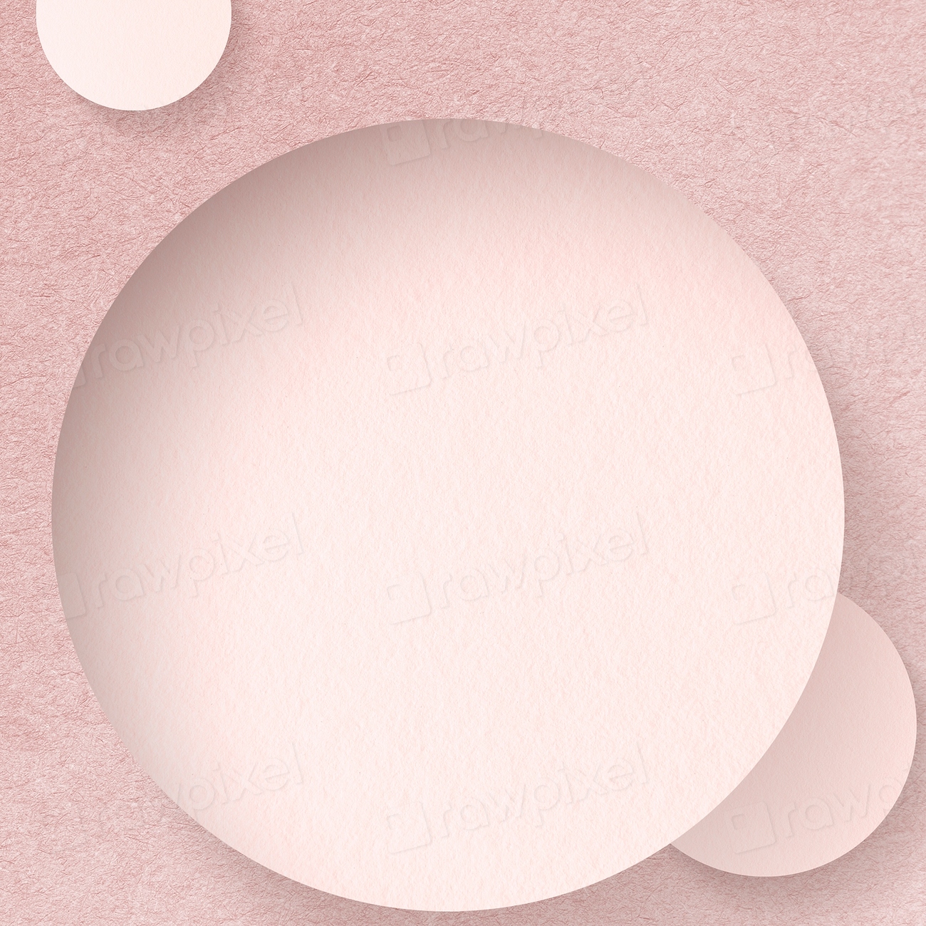 Round shape pink concrete textured | Premium PSD - rawpixel