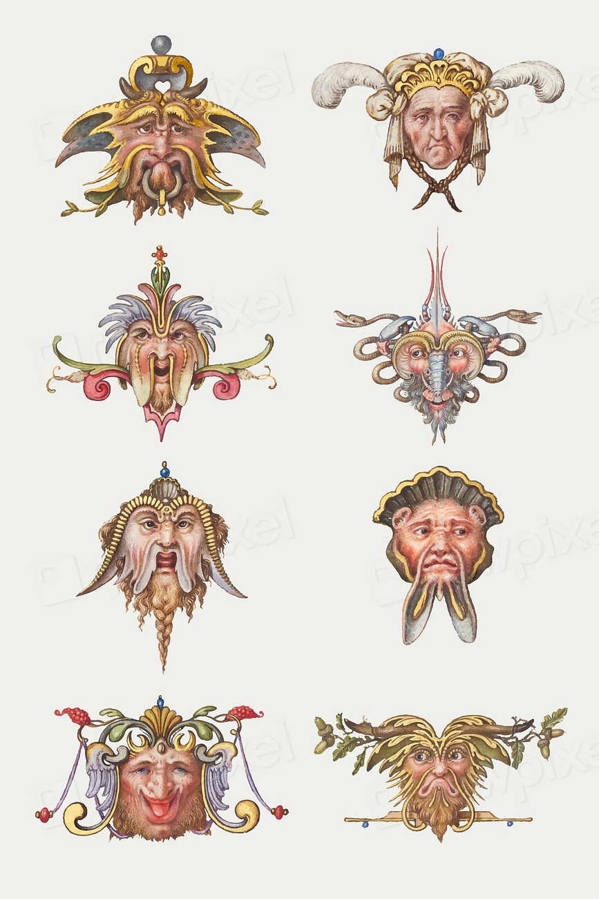 Troll mythical creature vector set, | Premium Vector - rawpixel