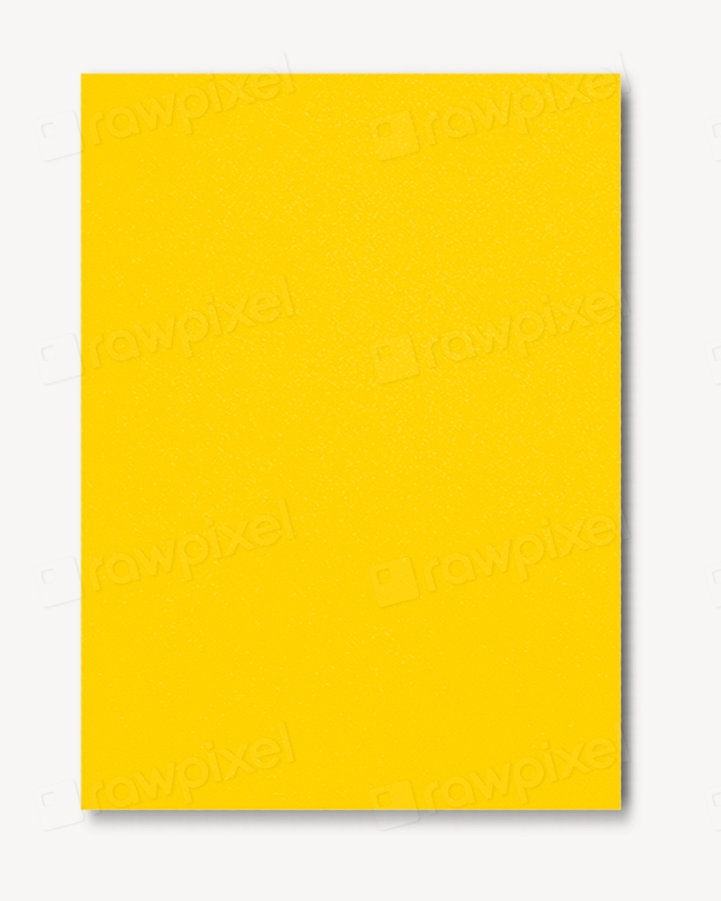 Poster mockup, realistic yellow paper | Premium PSD Mockup - rawpixel
