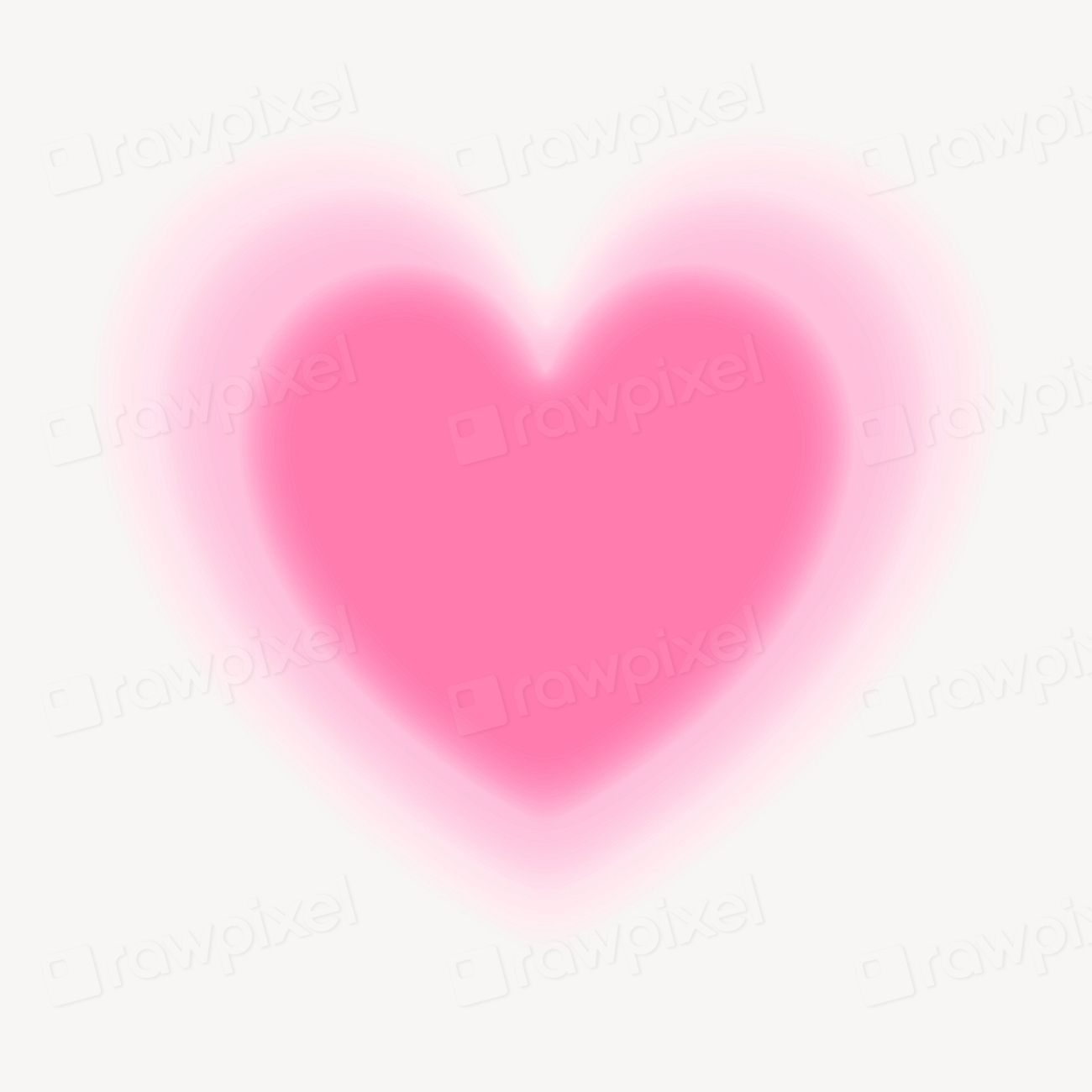 Pink heart collage element, Valentine's | Premium PSD - rawpixel